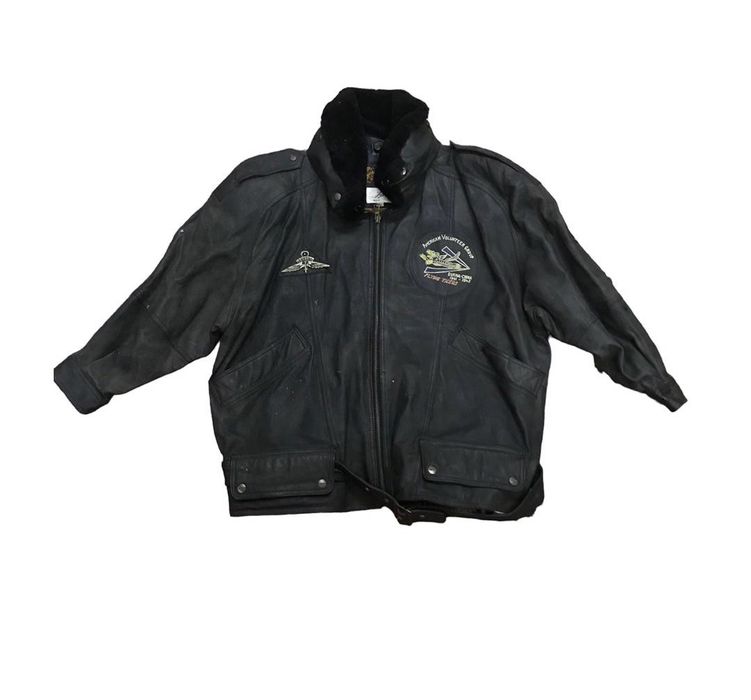 Us Air Force 🍏🍏FABIANI US AIR FORCE LEATHER JACKET | Grailed