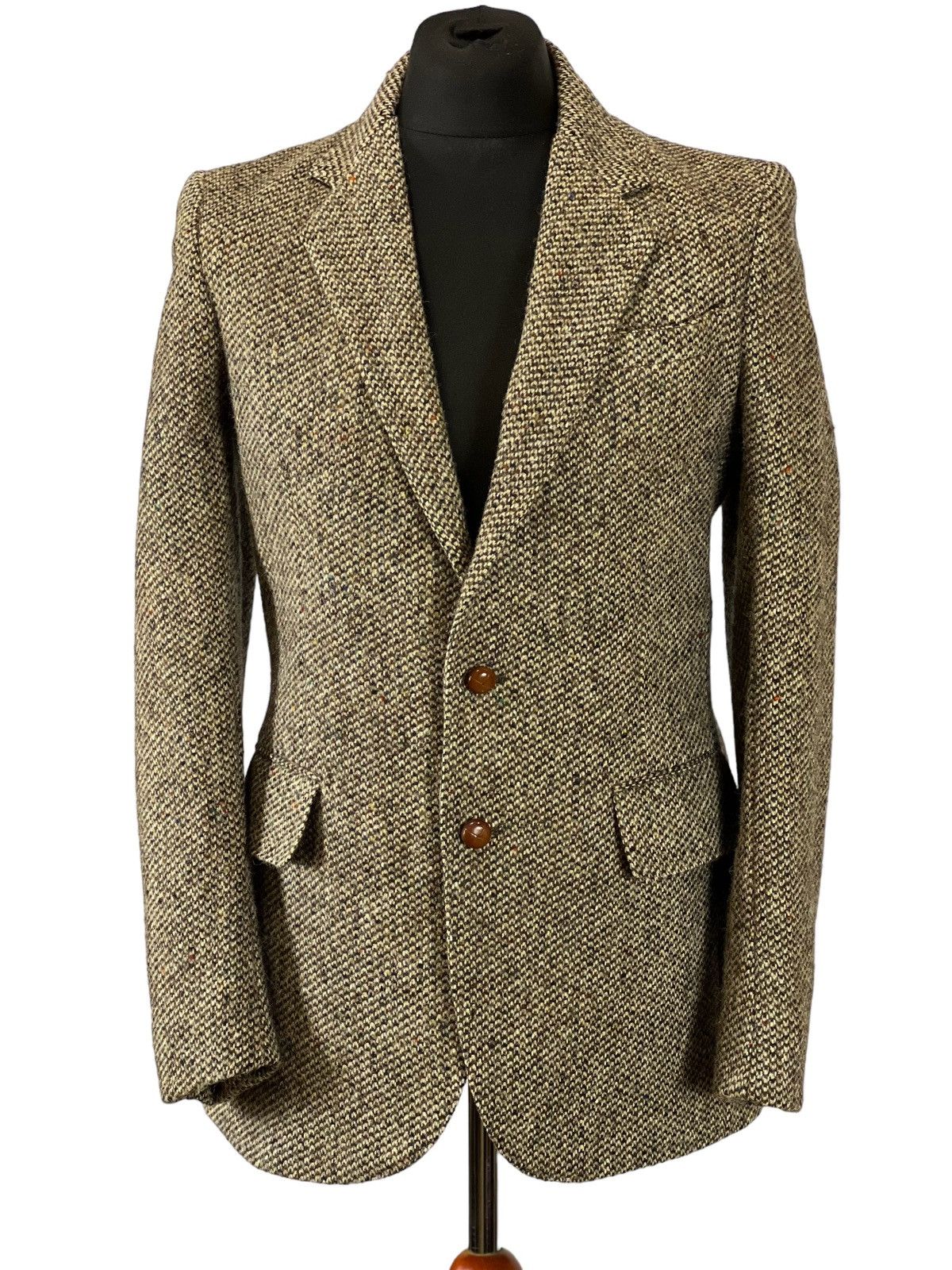 Harris Tweed × Herringbone × Vintage Vintage Harris Tweed Herringbone ...