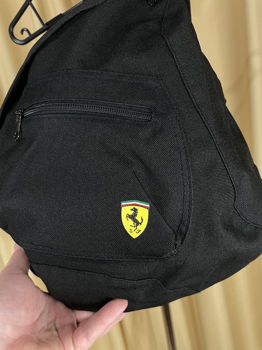 Ferrari 🔥Ferrari crossbody bag mini logo Medium size Black | Grailed