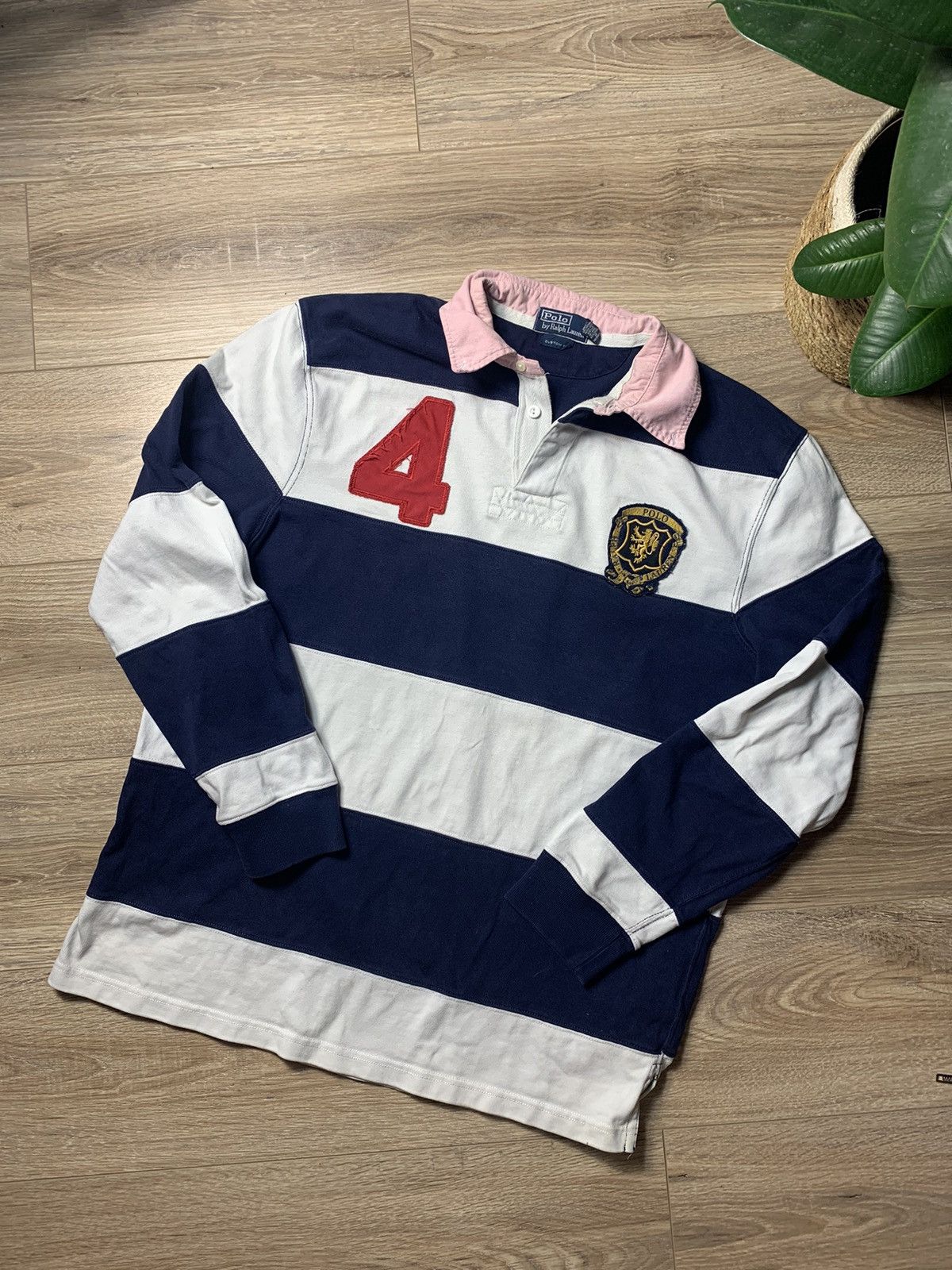 Ralph Lauren Vintage 90s Polo Ralph Lauren Long Sleeve Rugby Shirt | Grailed