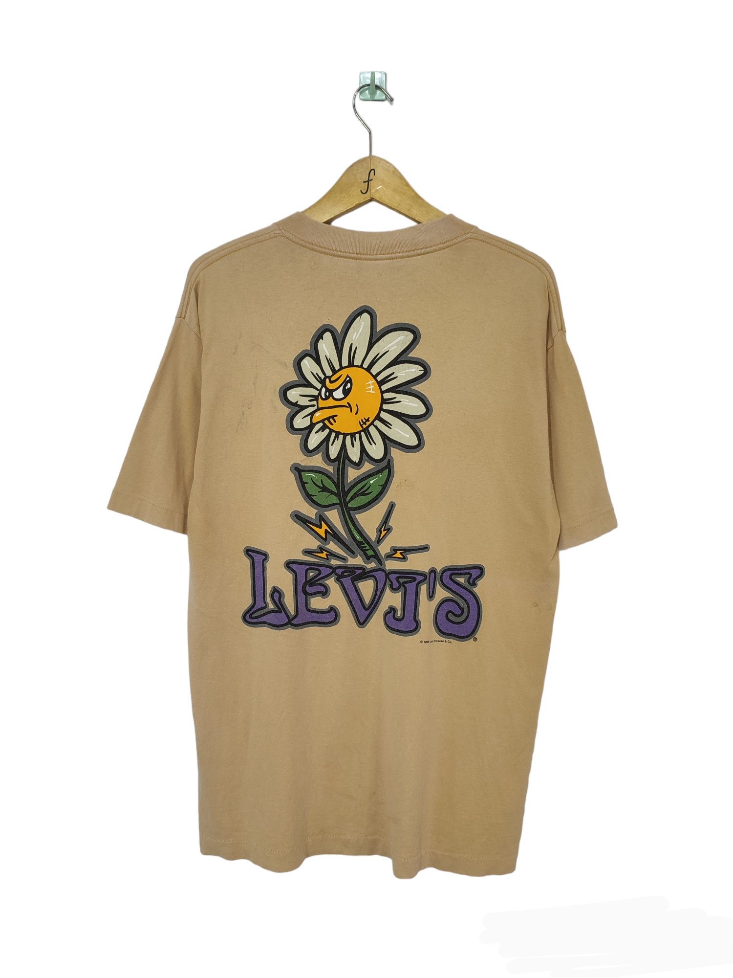 Rare Vintage Levis flower sun | Grailed