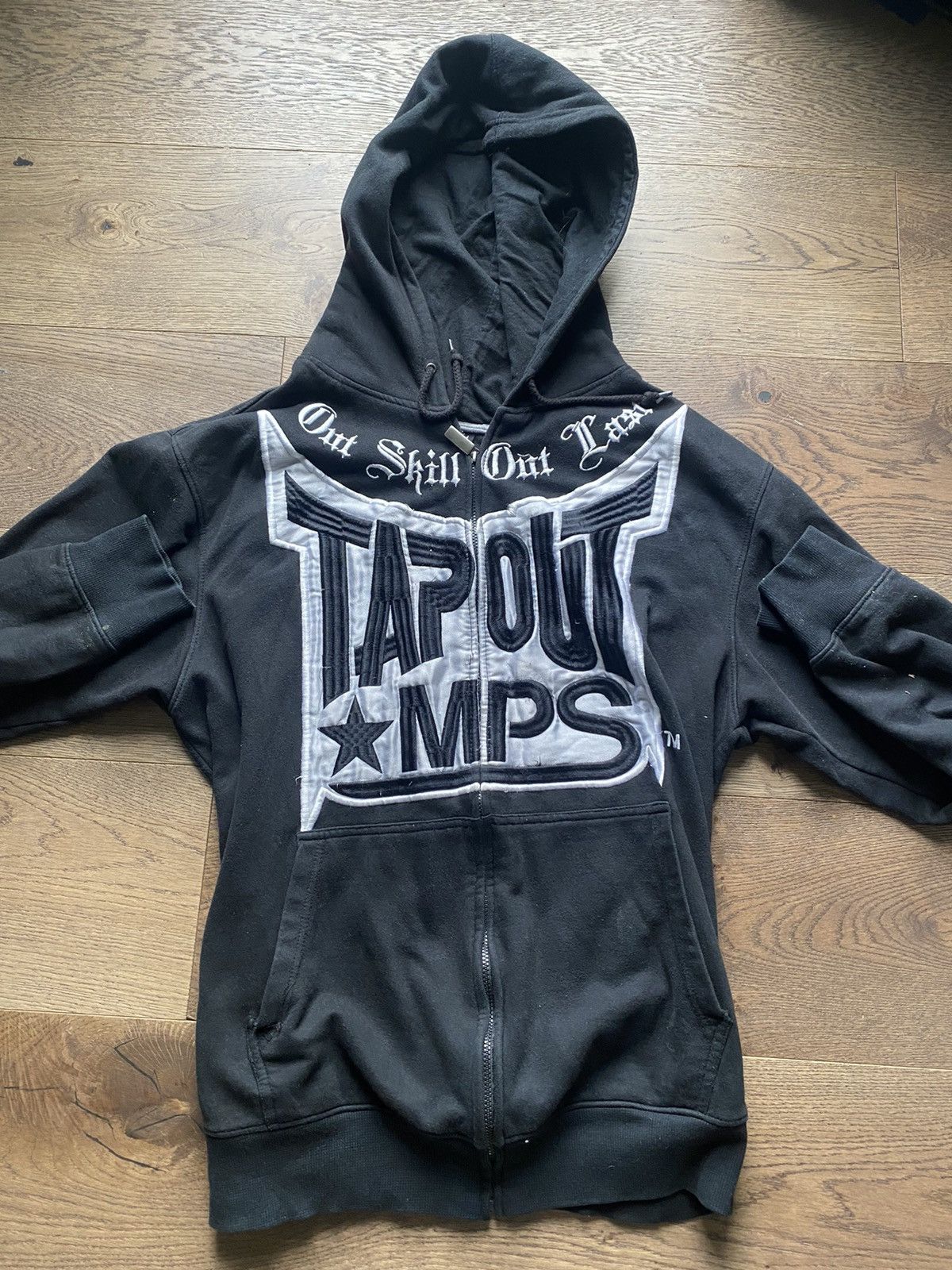 Affliction × Tapout × Vintage Y2k rare vintage tap out jacket cursive ...