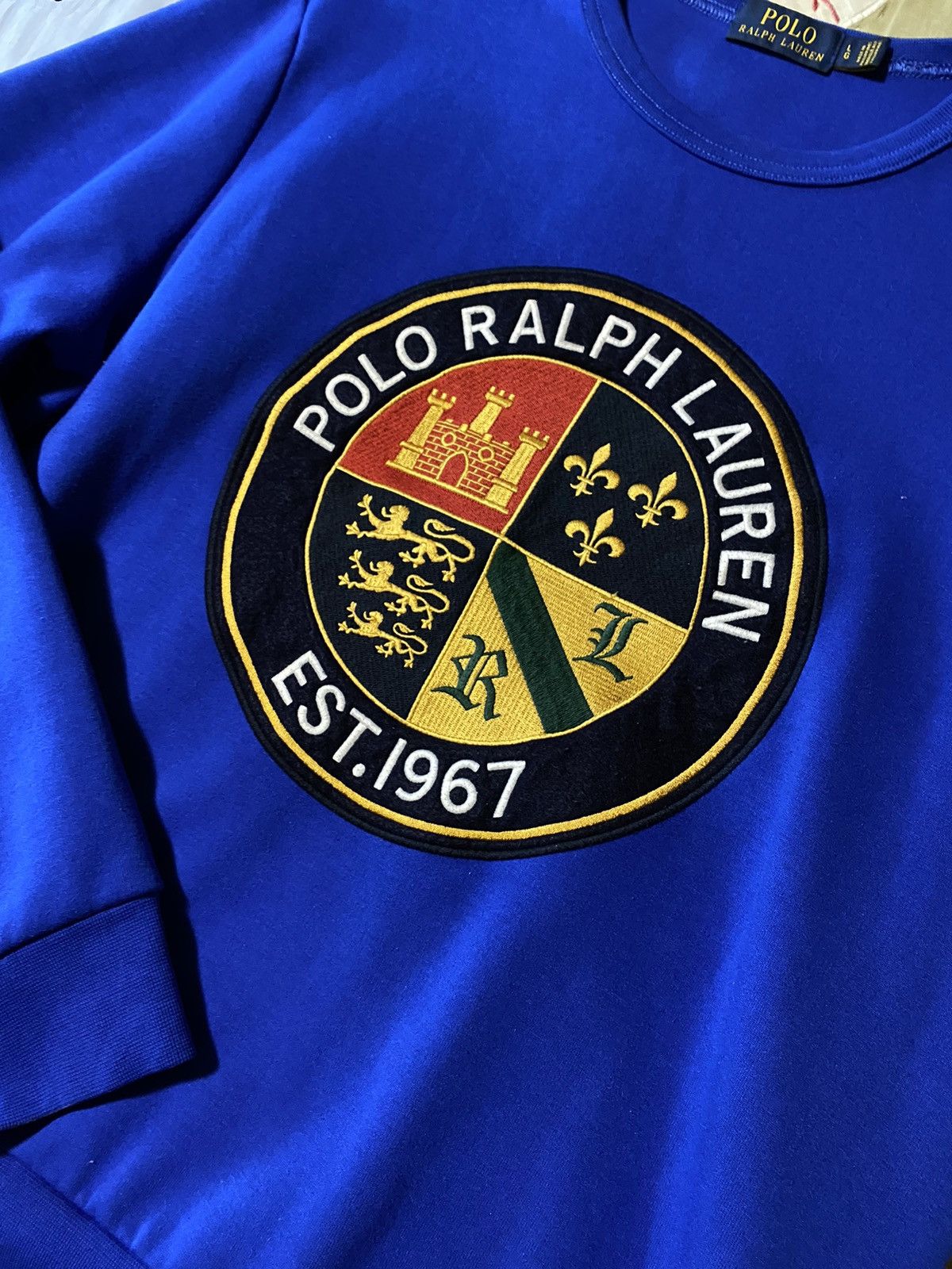 Polo Ralph Lauren Polo Ralph Lauren Patch Logo Crewneck | Grailed