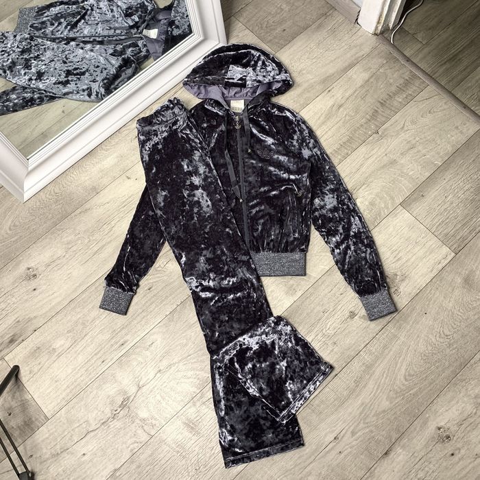 Adidas VELOUR ADIDAS RARE VINTAGE BIG LOGO Y2K SUITS | Grailed