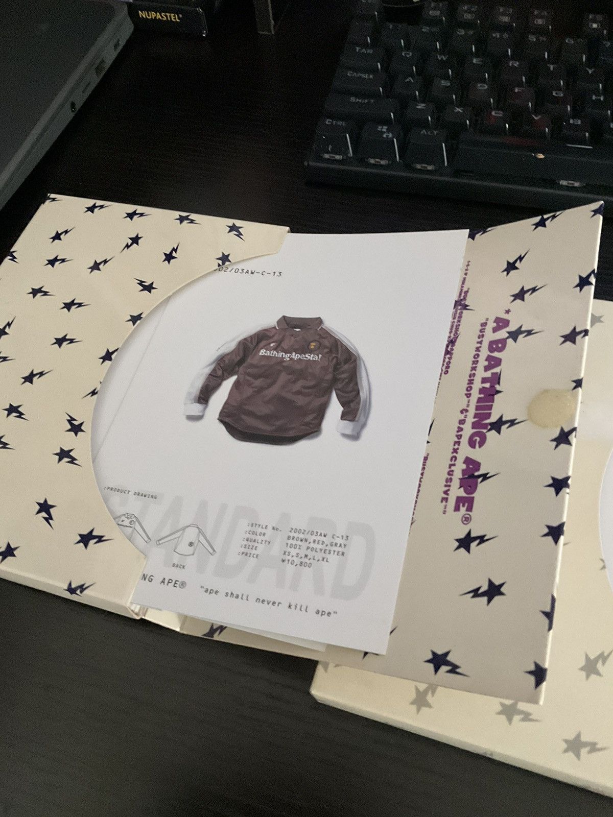 Bape Bape mania lookbook cards | Grailed