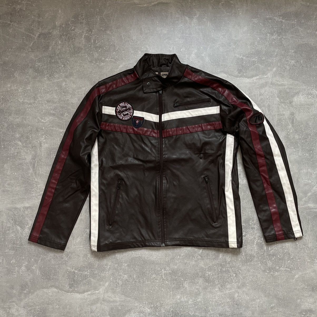 Japanese Brand × MOTO × Racing Moto racing jacket biker y2k motorcycle ...