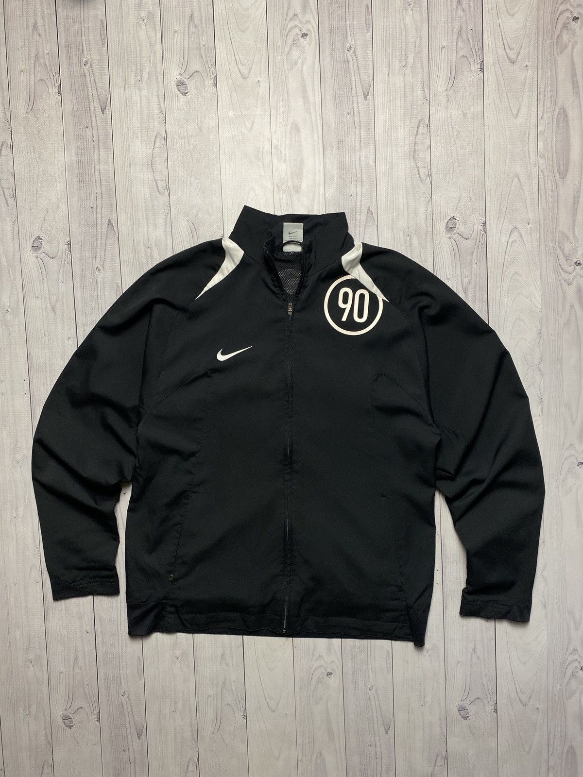 Nike Vintage Nike total 90 rare track jacket T90 M big logo old | Grailed