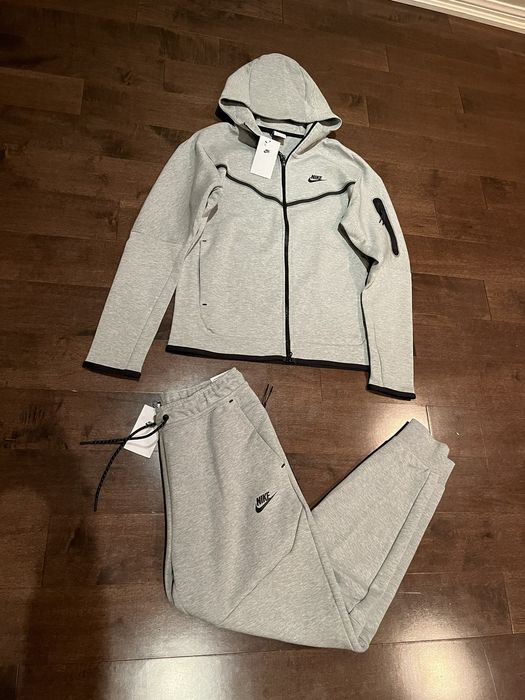 Nike Grey Nike Tech Fleece Tracksuit | Grailed