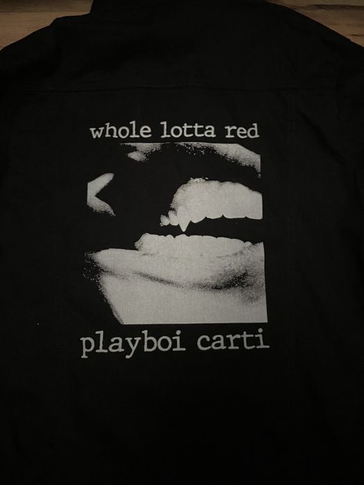 Playboi Carti WLR Playboi carti denim jacket | Grailed