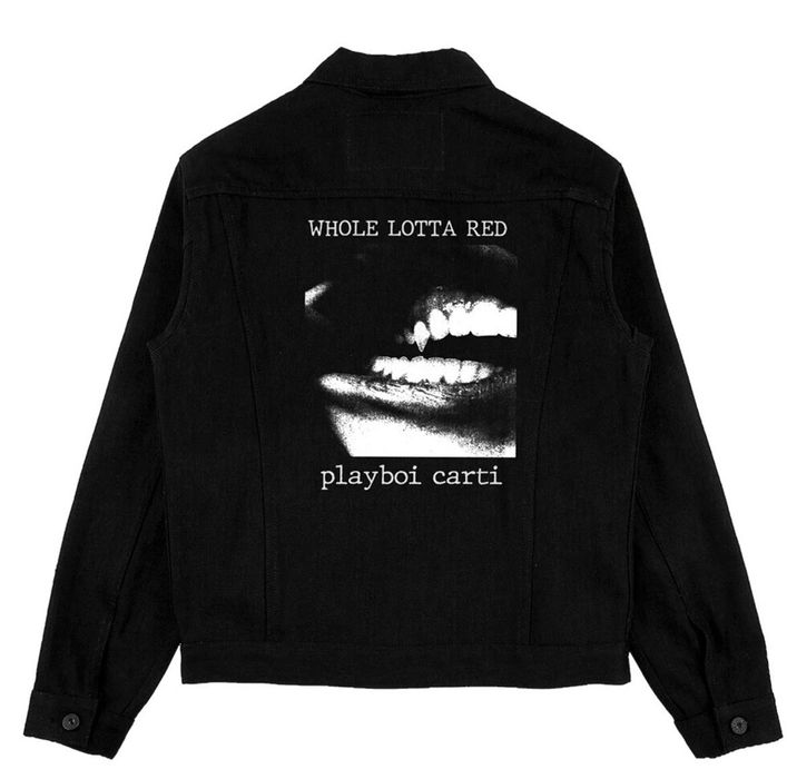 Playboi Carti WLR Playboi carti denim jacket | Grailed