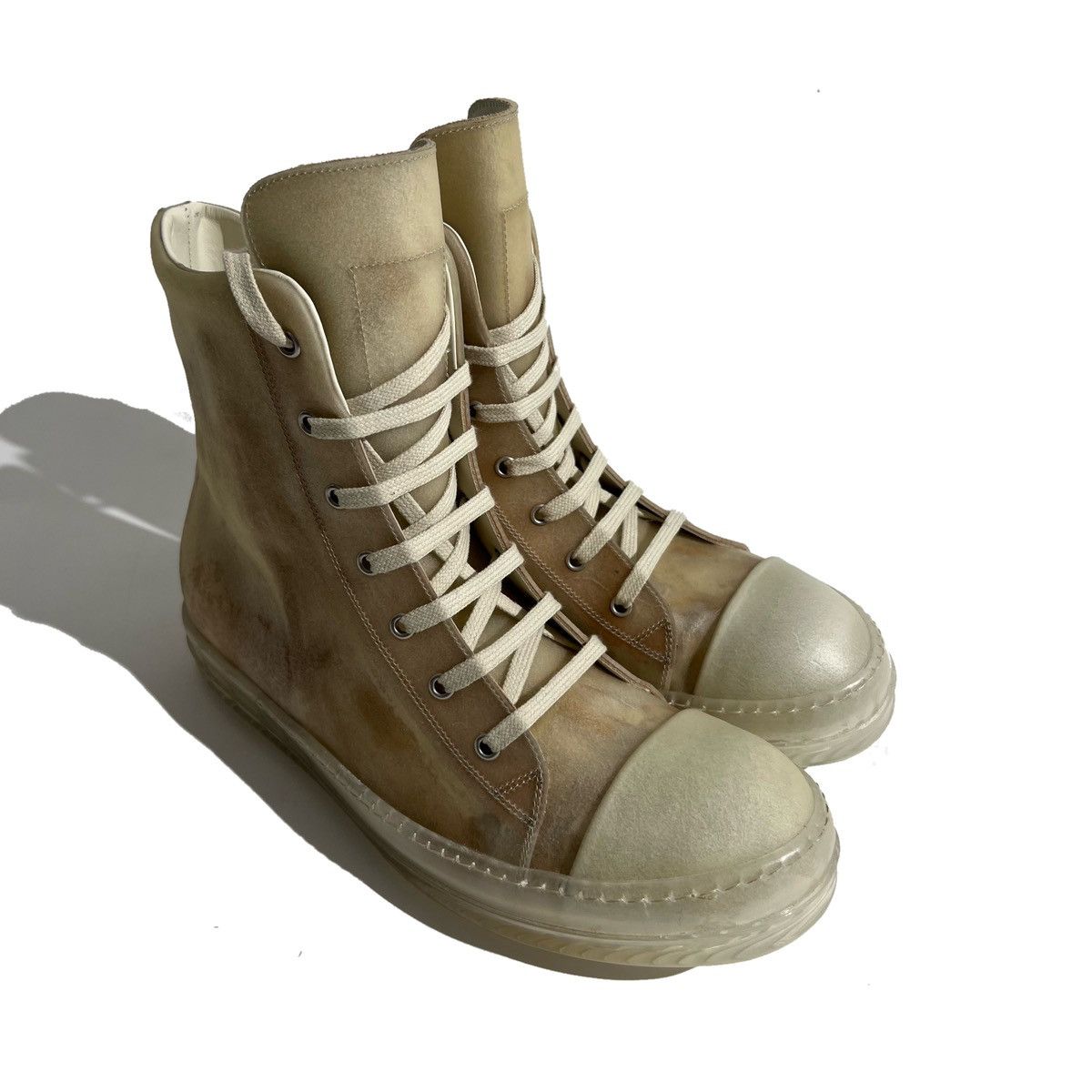 Rick Owens Rick Owens EDFU Transparent Ramones | Grailed