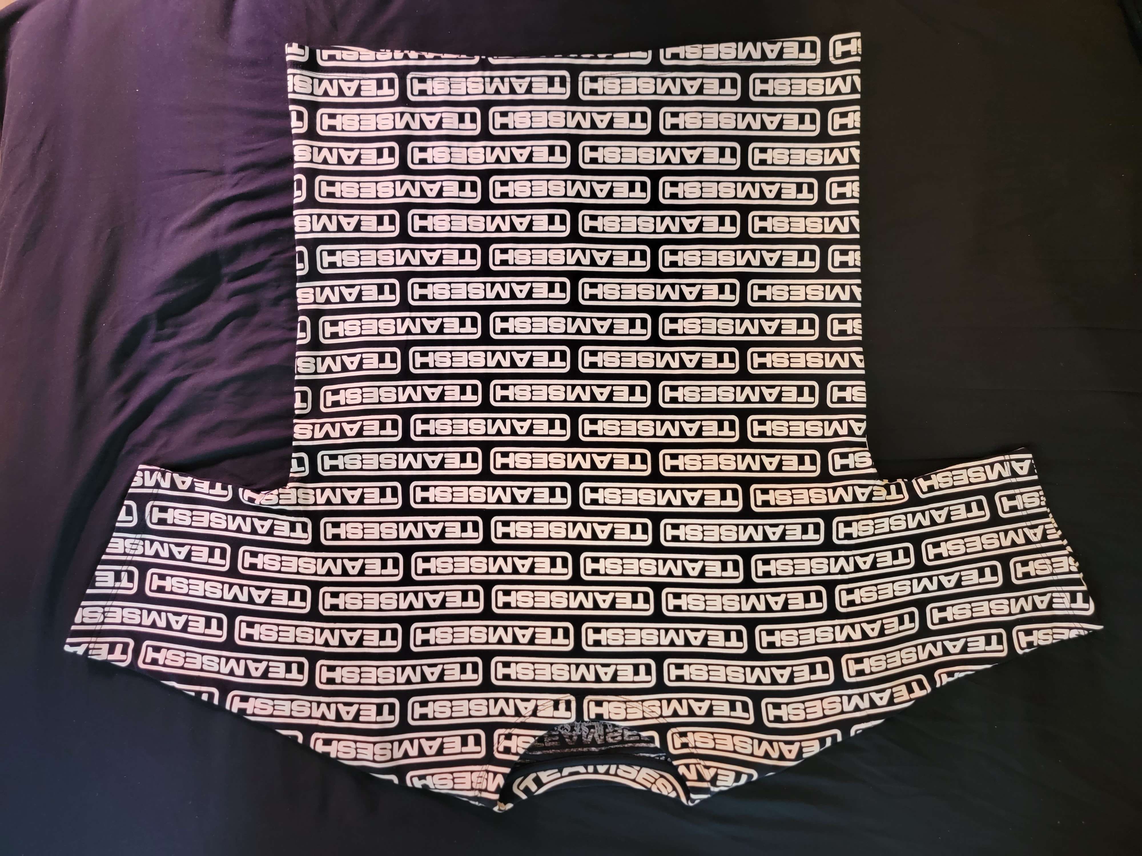 Bones × TeamSESH SESH bar logo allover print t-shirt | Grailed