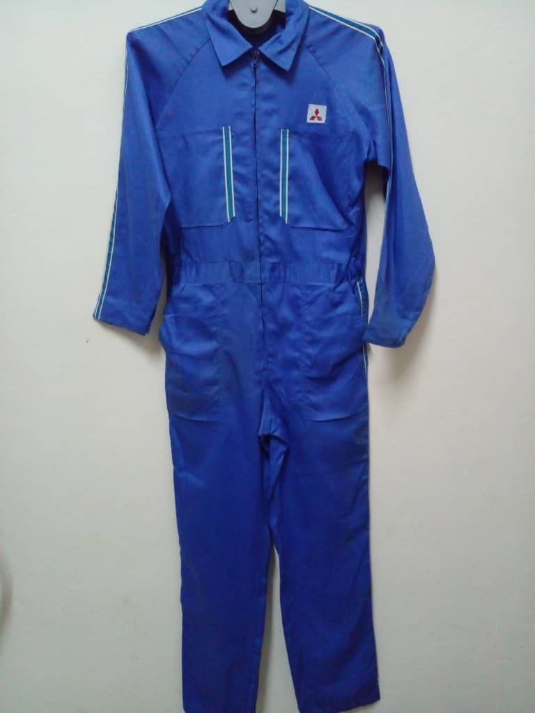 Overalls × Racing × Vintage Mitsubishi CONSTRUCTION EQUIPMENT | Grailed
