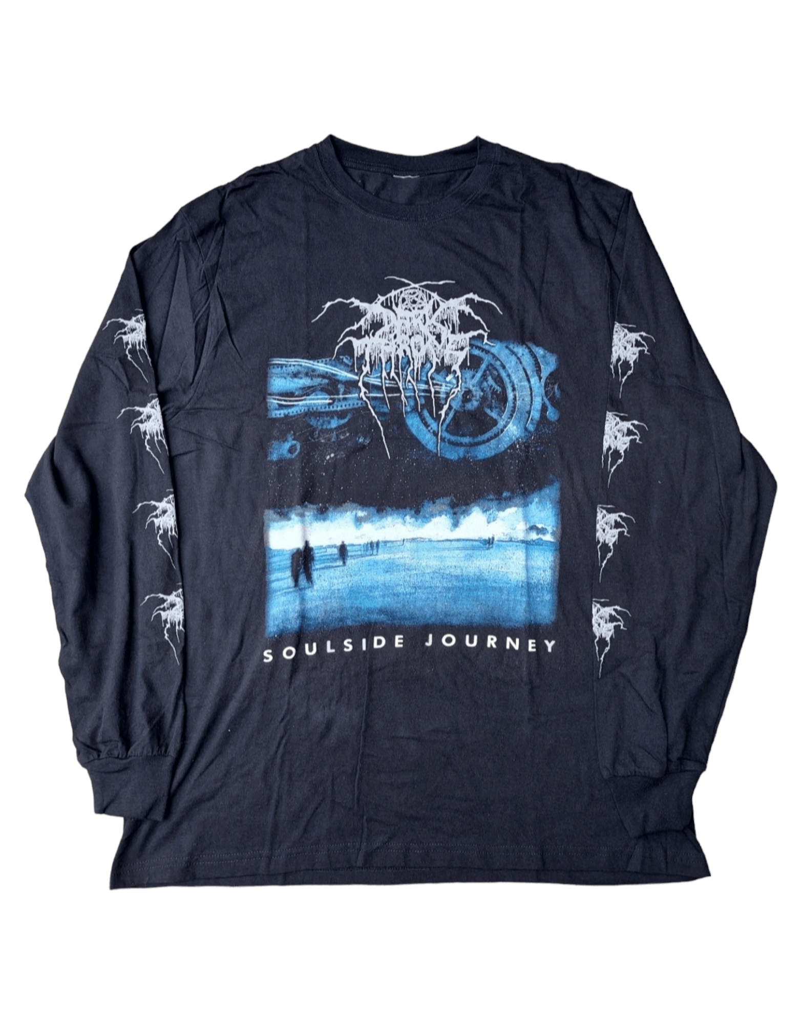 Band Tees × Vintage Darkthrone Soulside journey Baphomet Satanic | Grailed