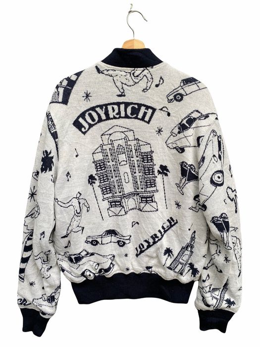 Joyrich Joyrich Fullprint Design Wool Reversible Bomber Jacket | Grailed