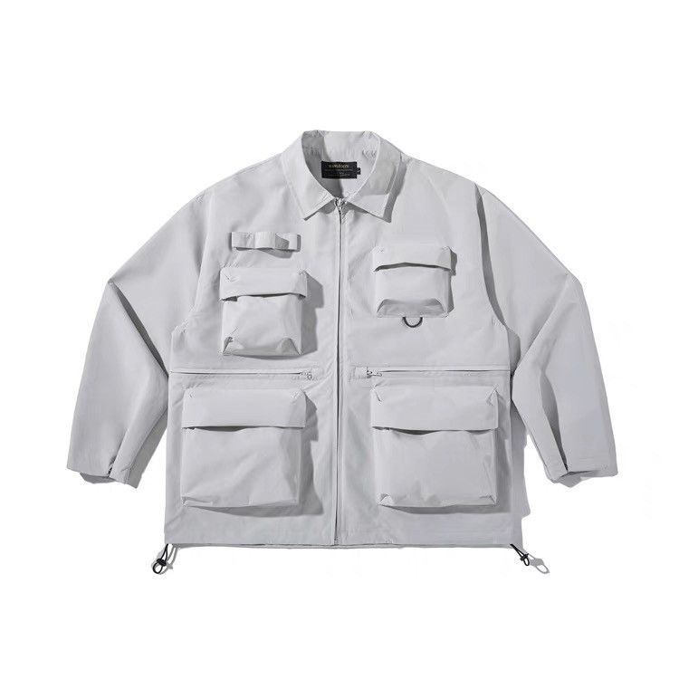 Art × Japanese Brand Stylo Tactical Cargo Pocket Techwear Jacket | Grailed