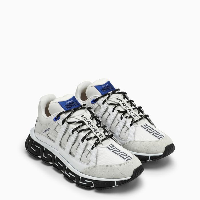 Versace Versace White/Blue Trigreca Sneakers | Grailed