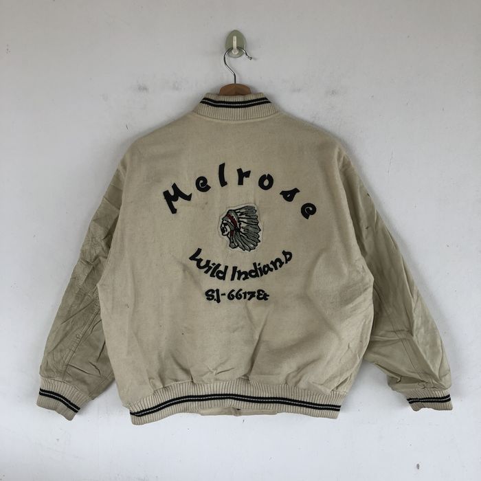 Vintage Melrose Varsity Jackets Leather Letterman Wool Jacket | Grailed