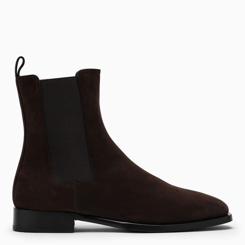 The Row The Row Grunge Dark Brown Leather Boot | Grailed