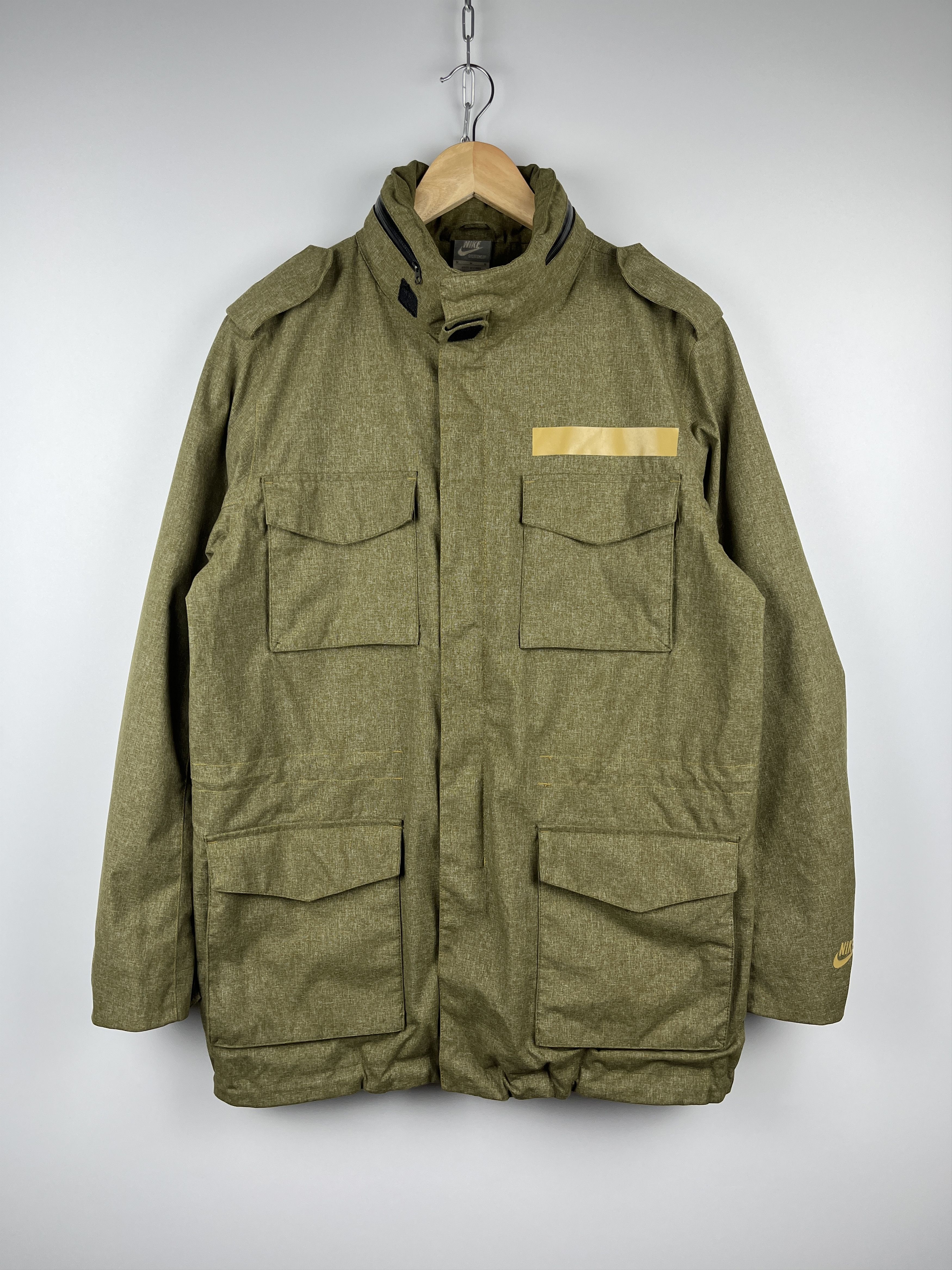 M 65 Field Jacket × Nike × Vintage Nike Tech Pack M65 Jacket Waterproof ...