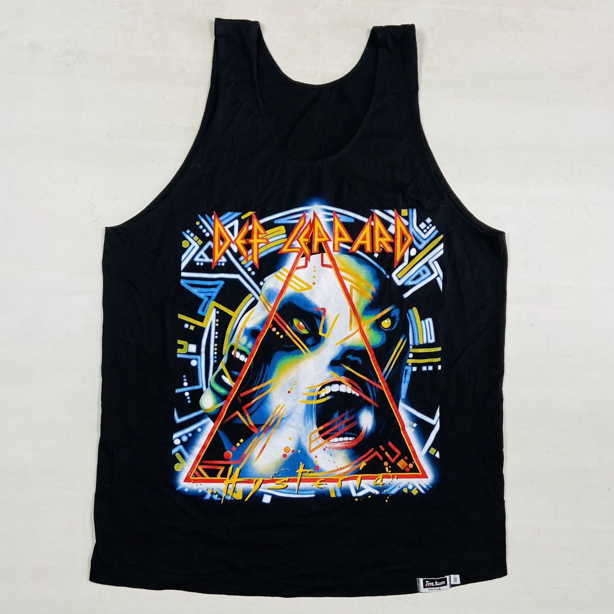 Vintage 1988 DEF LEPPARD HYSTERIA RARE SINGLE STITCH TANK TOP № 196 ...