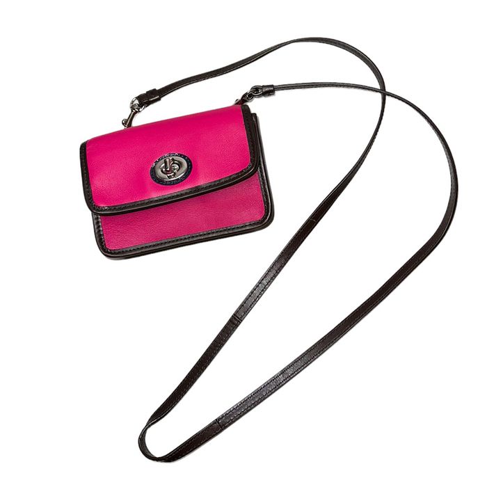 Coach Coach Fuchsia MultiColor Turnlock Legacy Mini Crossbody Bag | Grailed