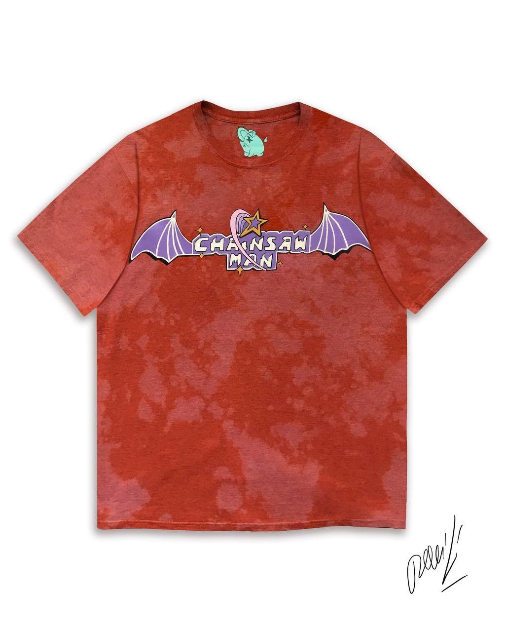 Custom × Handmade Denji - Chainsaw Man 1of1 T-Shirt | Grailed