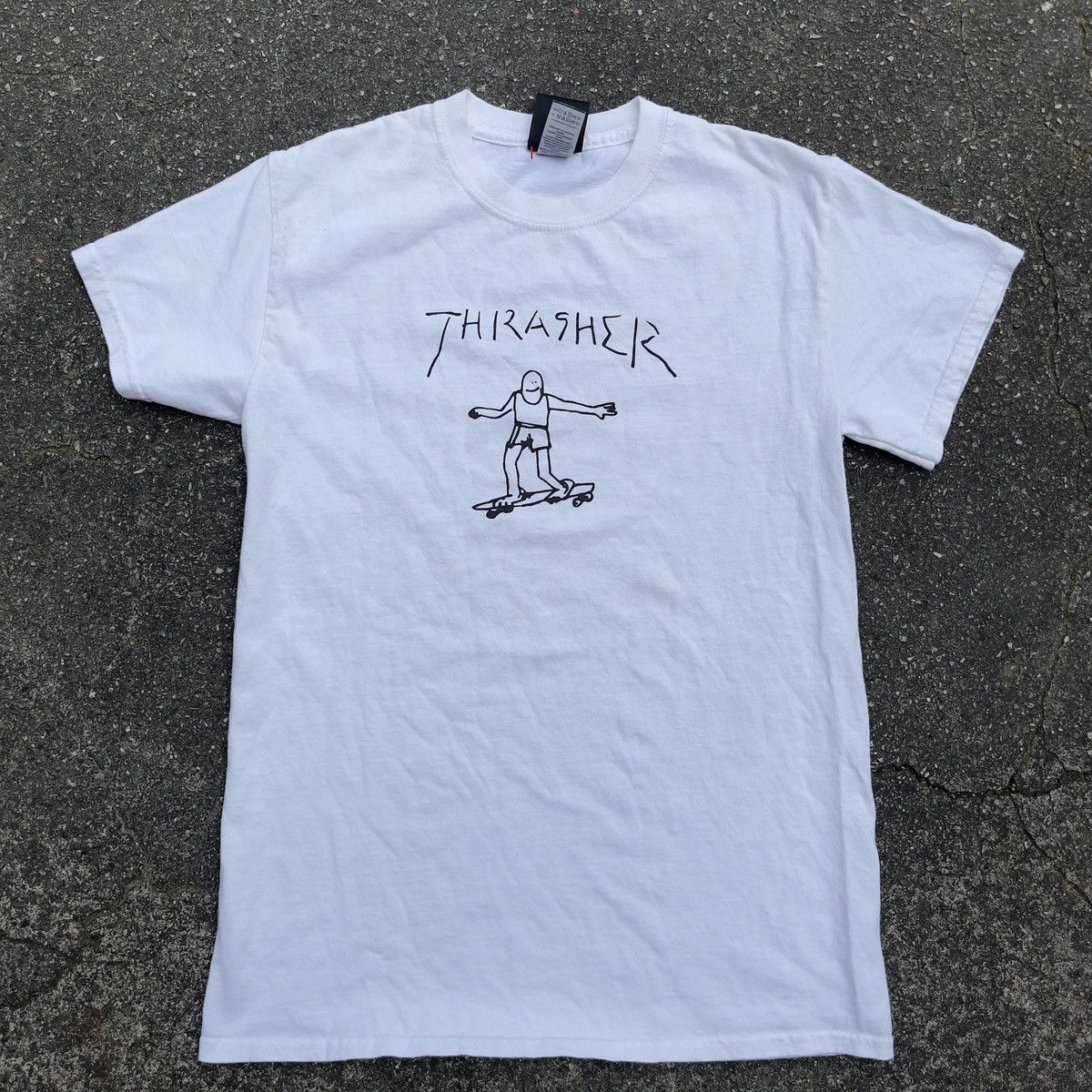 Streetwear × Thrasher × Vintage Vintage Thrasher Stickman Shirt | Grailed