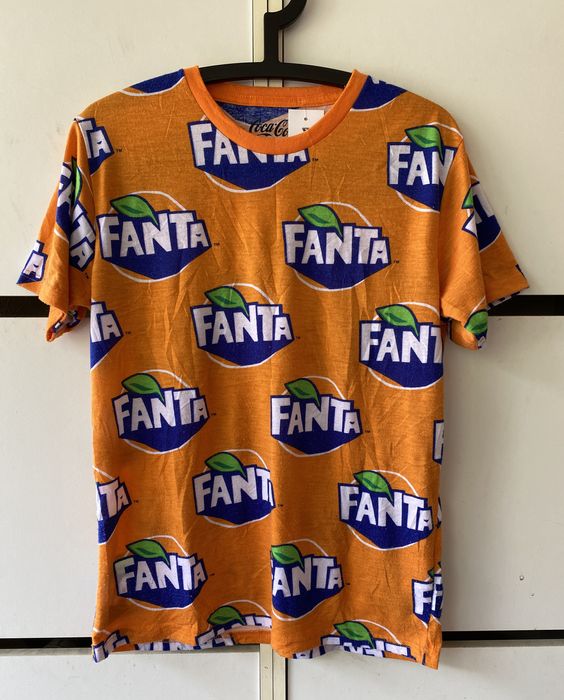 Coca Cola FULL PRINT FANTA T SHIRT | Grailed