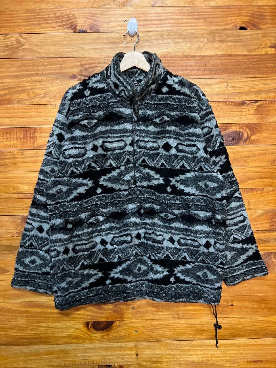Native × Vintage BAYLEAF ARCH NATIVE DESIGN FLEECE JACKET | Grailed