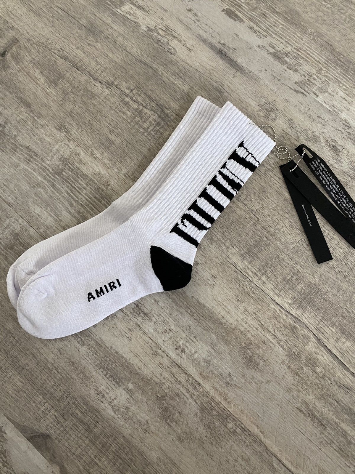 Amiri AMIRI Embroidery Socks | Grailed