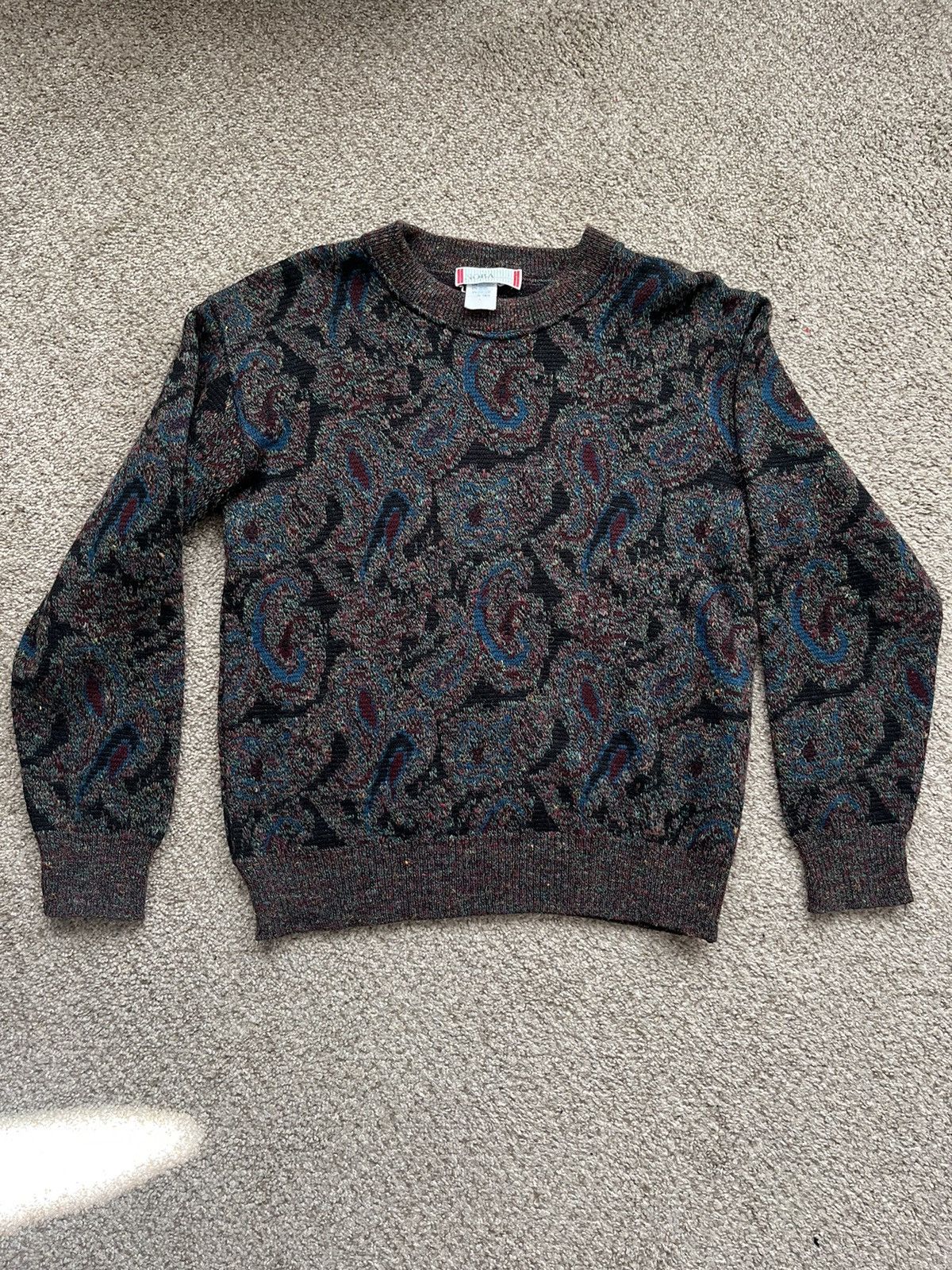Vintage ITALIAN BRAND NOBA SWEATER | Grailed