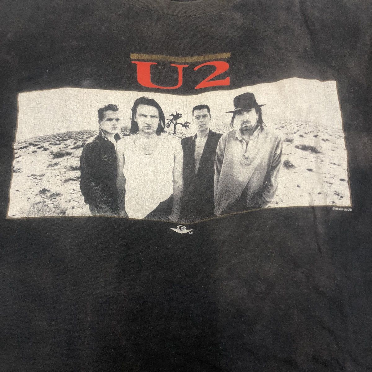 Band Tees × Vintage Very Rare Vintage U2 1987 Copyright The Joshua Tree ...
