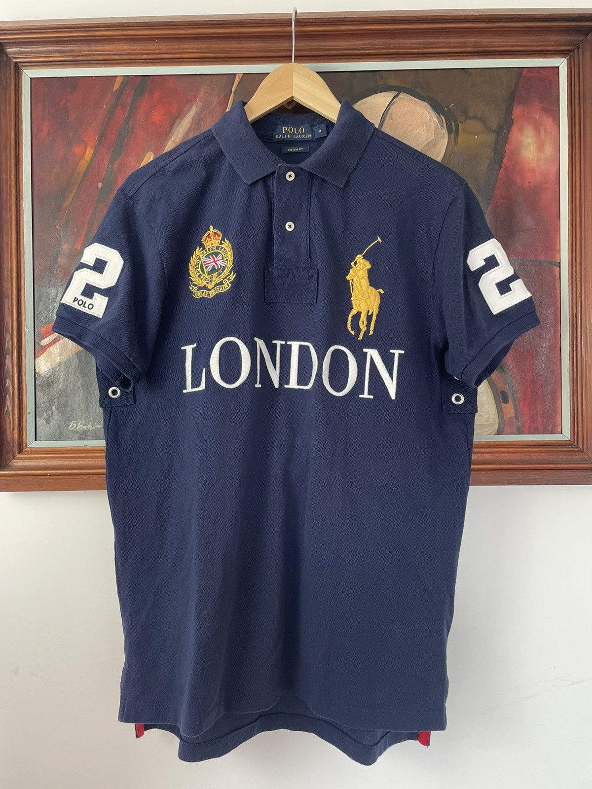 Polo Ralph Lauren Polo Ralph Lauren London Great Britain Rugby Polo Shirt Rare | Grailed
