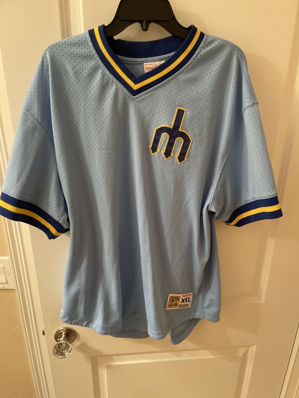 Mitchell & Ness Mitchell & Ness Seattle Mariners jersey XXl | Grailed