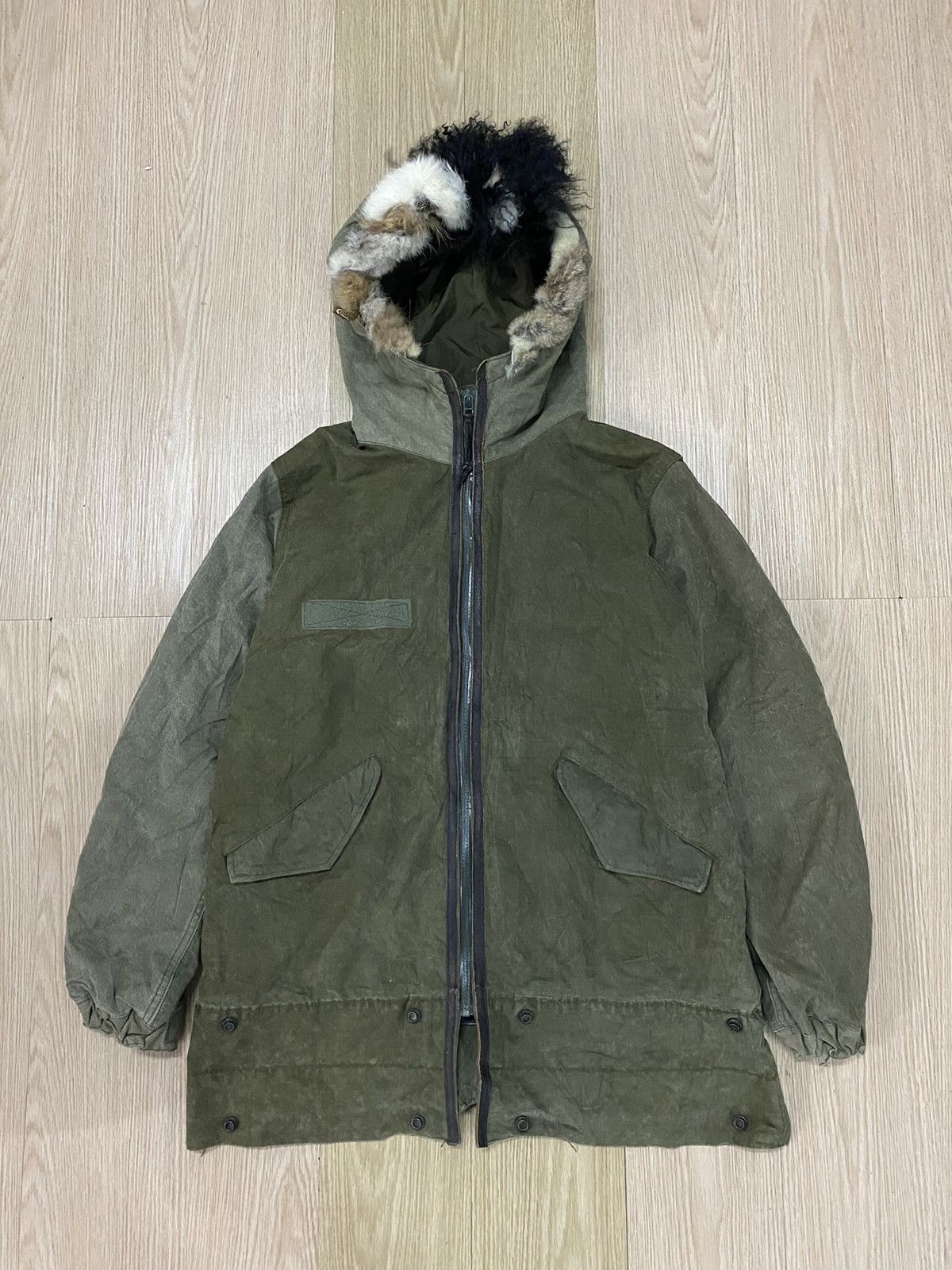 Japanese Brand × NADA Rebirth To Tabura Rasa Reconstruction real fur ...