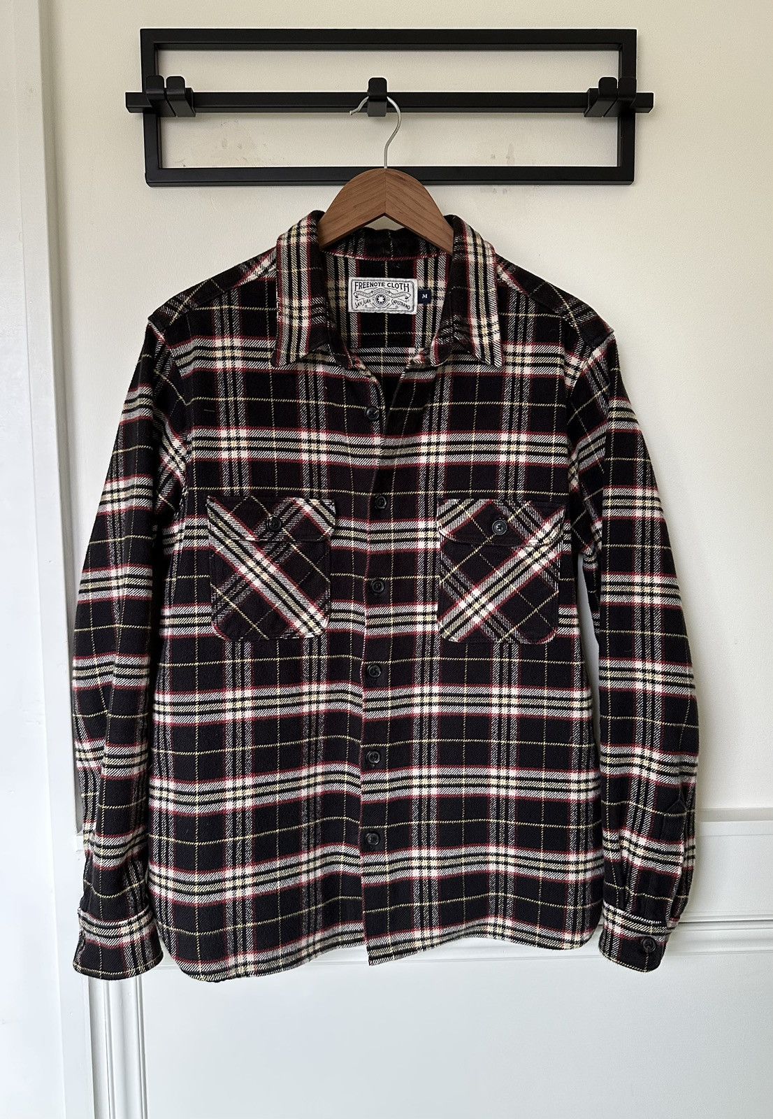 Freenote Freenote Cloth Benson Black Plaid | Grailed