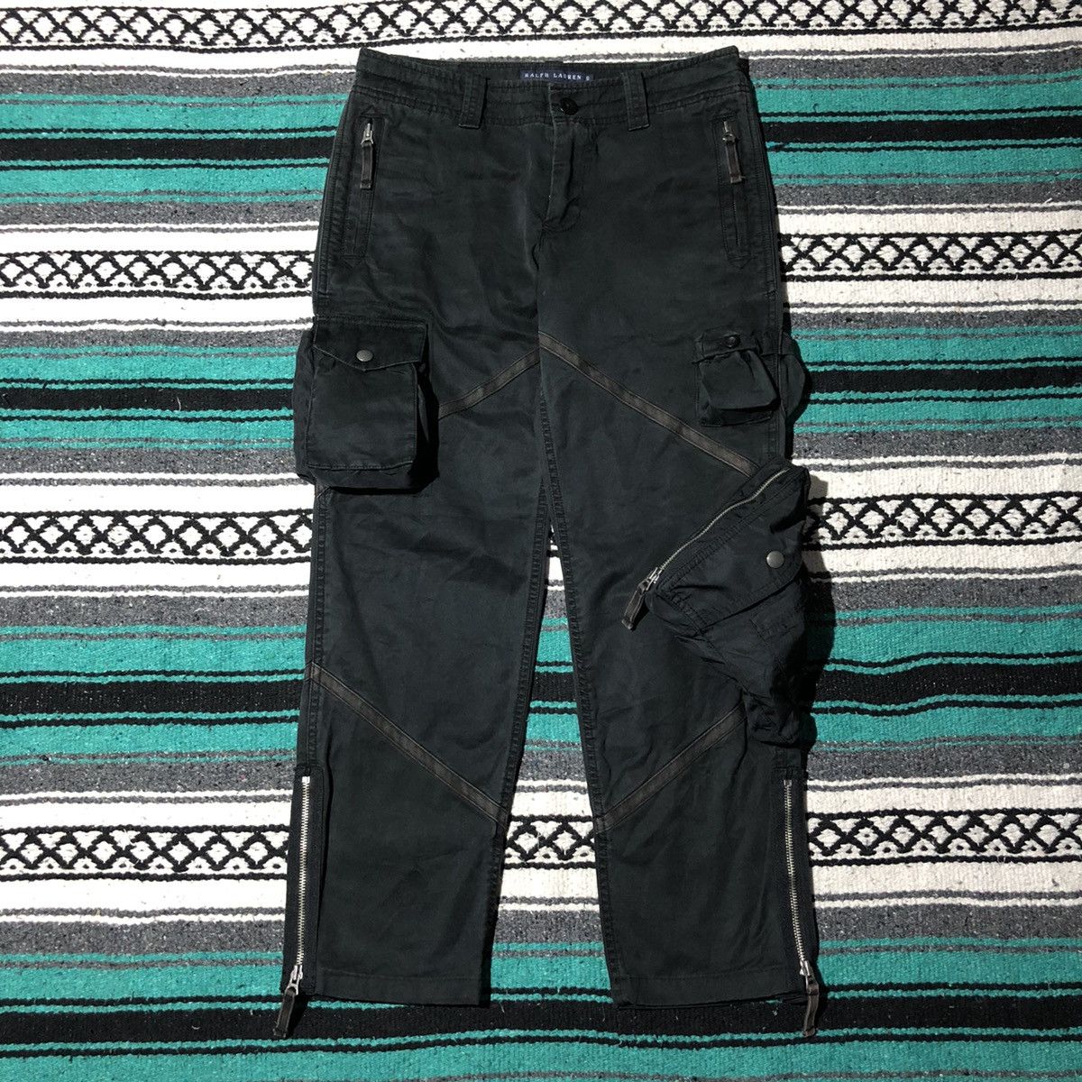 Ralph Lauren Ralph Laurent Cargo Multi Pocket Gas Mask Tactical Pants | Grailed