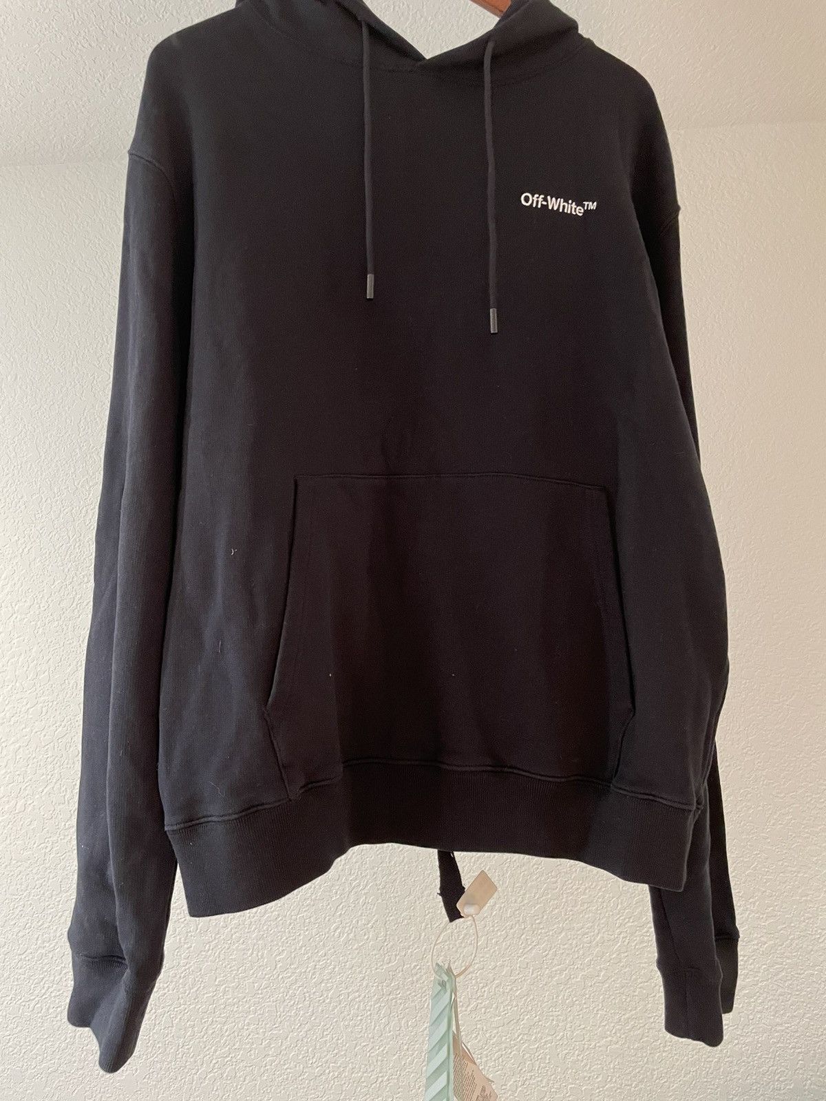 Off-White OFF-WHITE Unfinished Painting Hoodie | Grailed