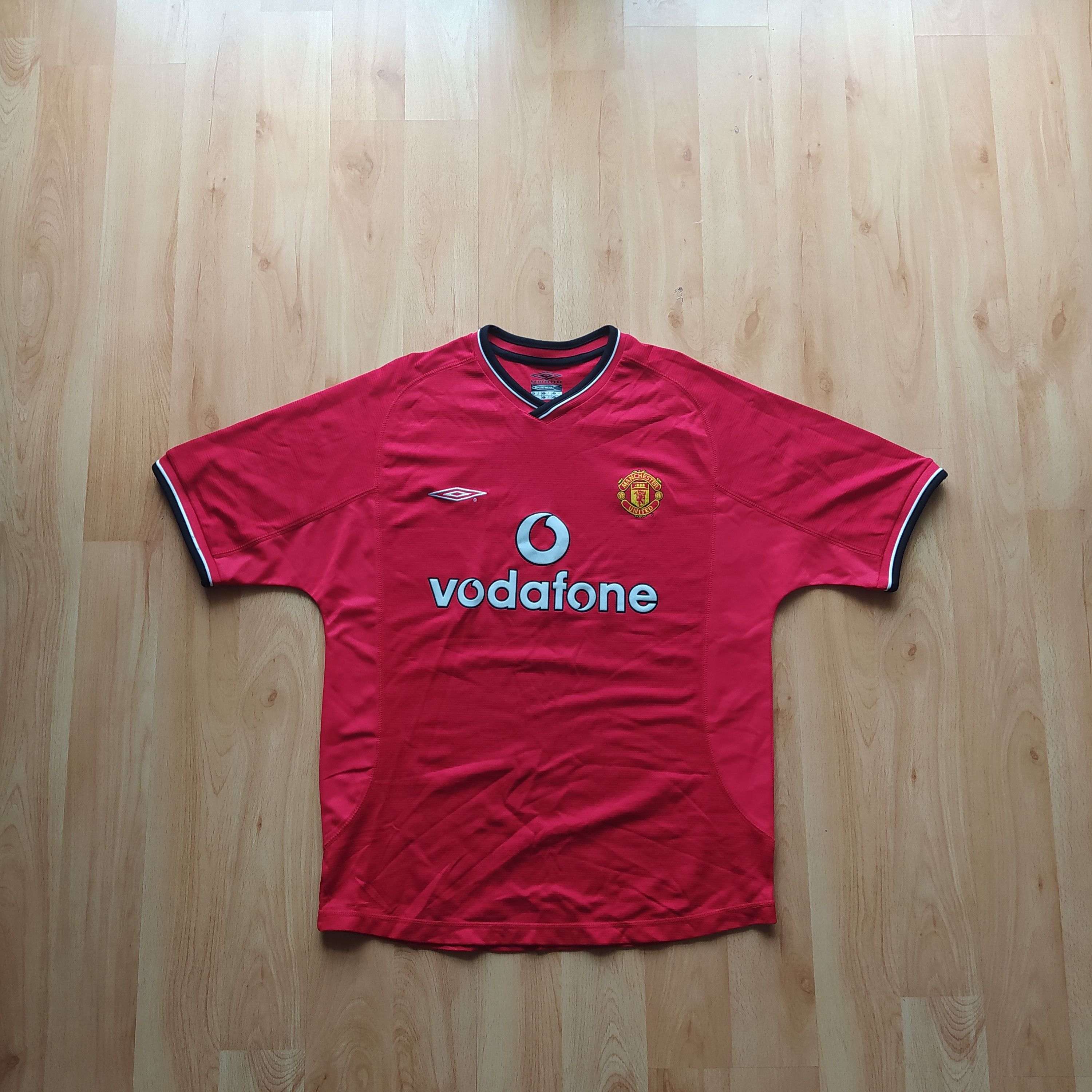 Umbro Vintage Manchester United 2000 2001 2002 Home Jersey Trikot | Grailed
