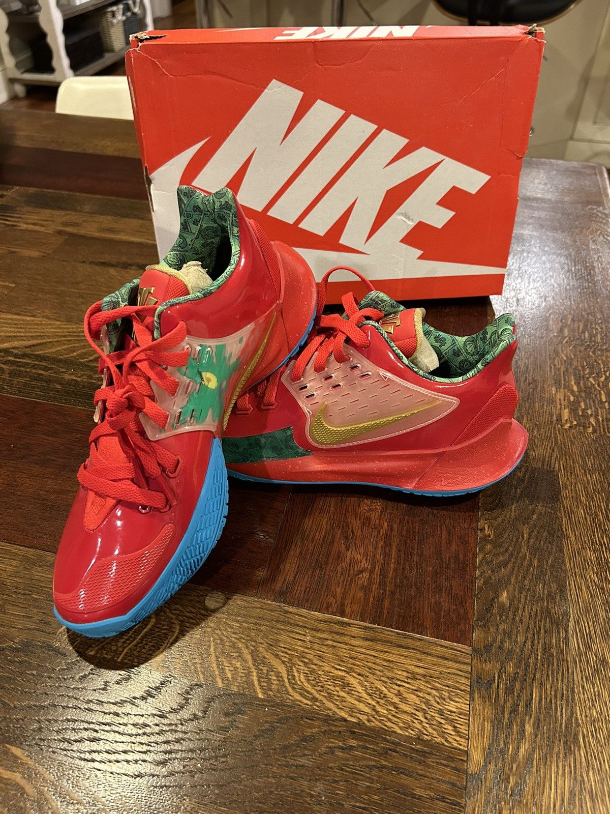 Nike Nike Kyrie 2 Low SpongeBob Mr Krabs | Grailed