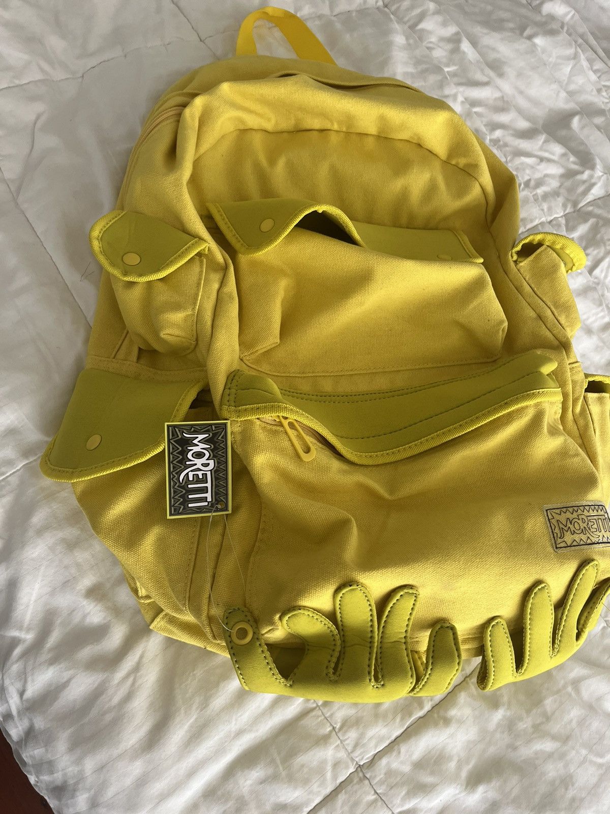 Streetwear OG Sace Moretti Hands Backpack | Grailed