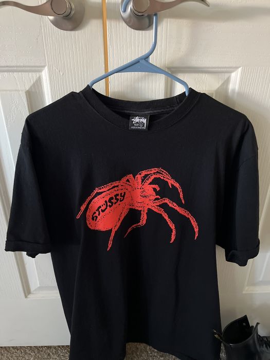 Vintage Stussy Spider Tee | Grailed