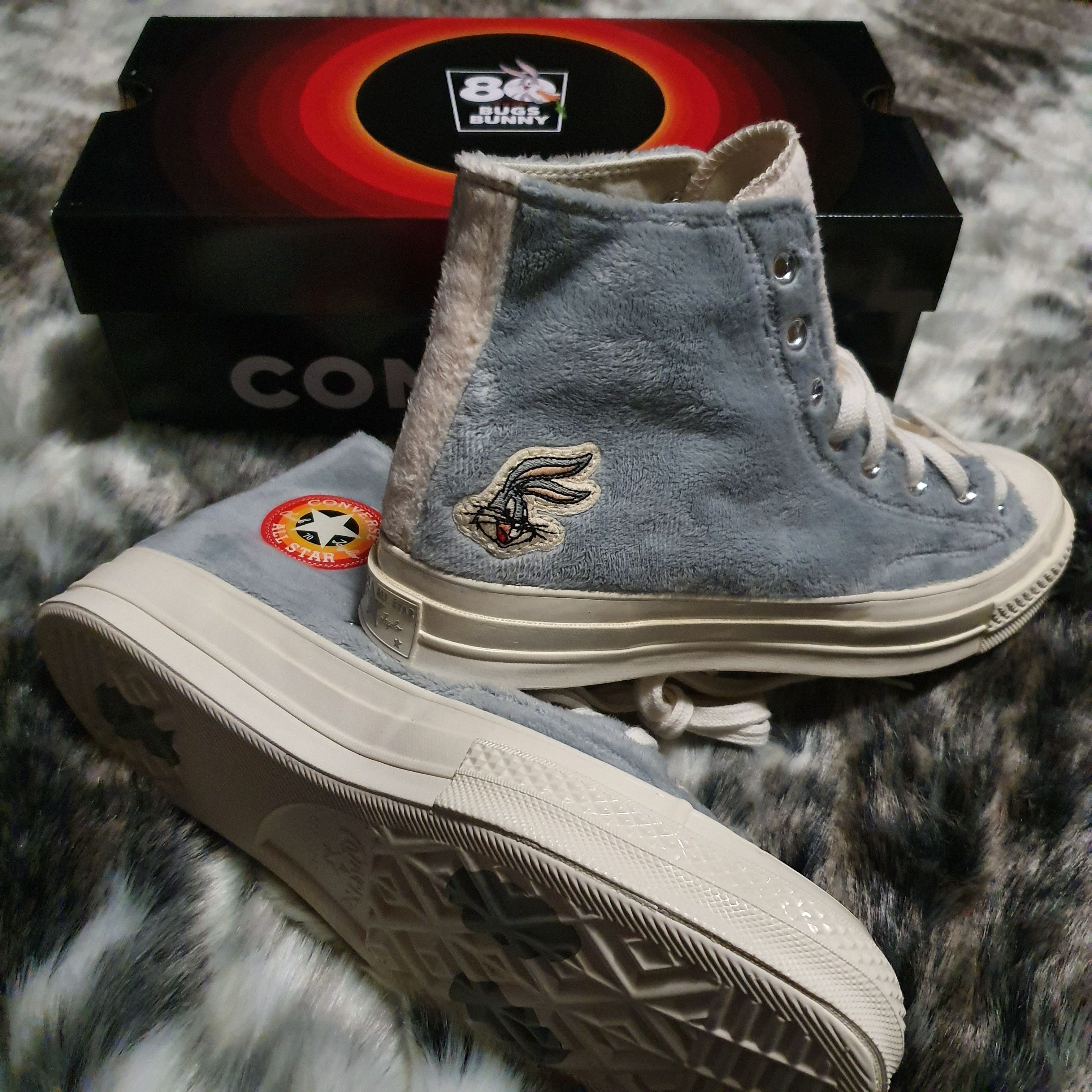 Converse Bugs Bunny Looney Tunes Chuck Taylor Hi 80th anniversary | Grailed