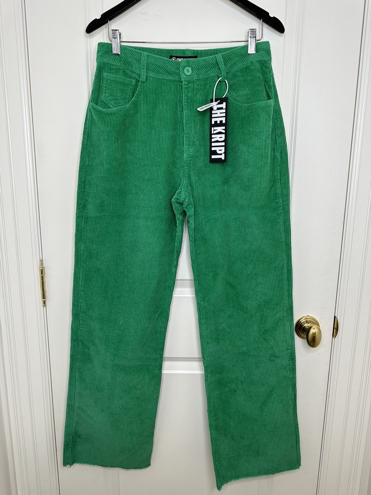 THE KRIPT THE KRIPT Green corduroy pant | Grailed