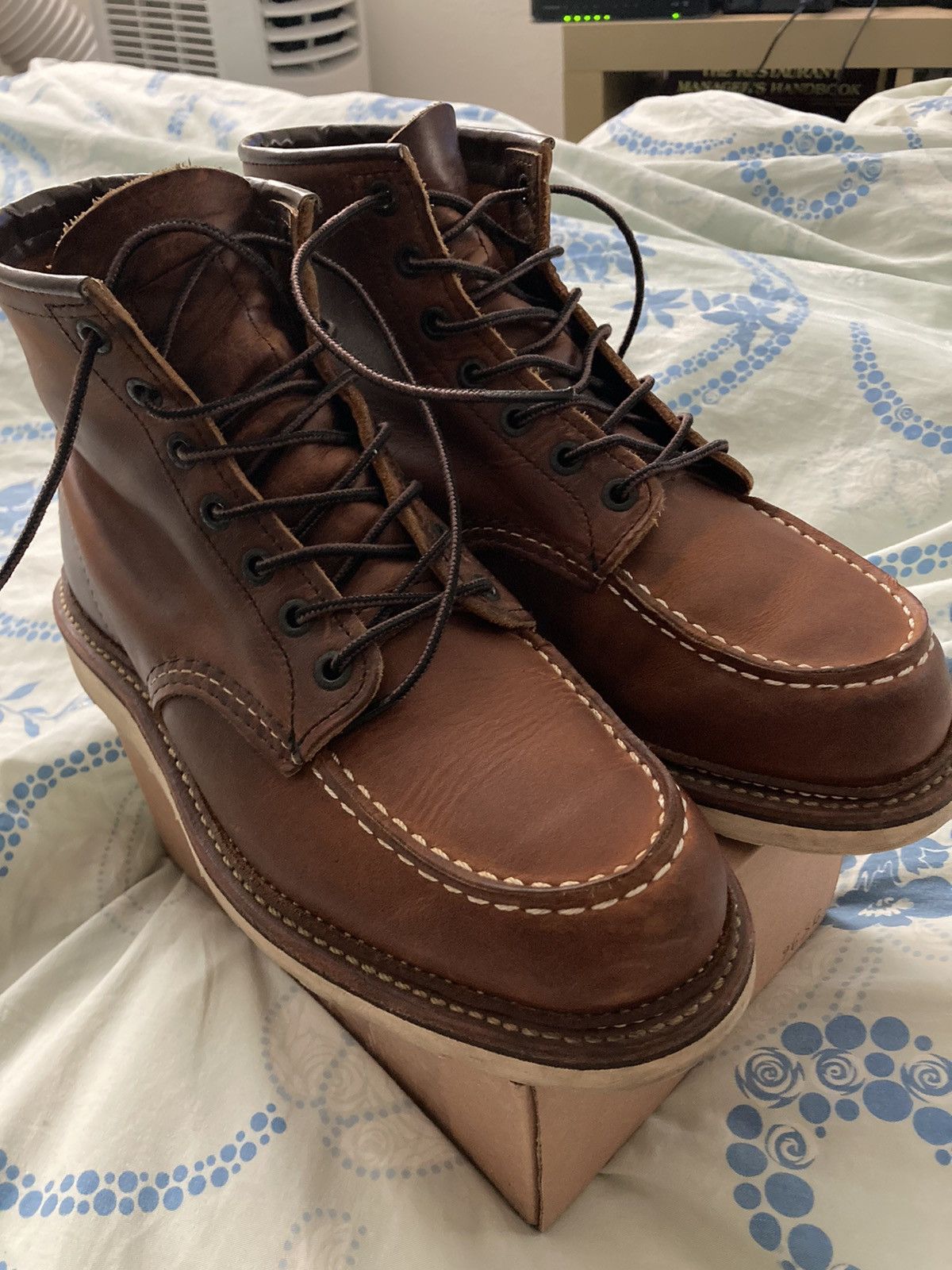 Red Wing Red Wing 1907 Classic Moc-Toe Copper Rough & Tough | Grailed