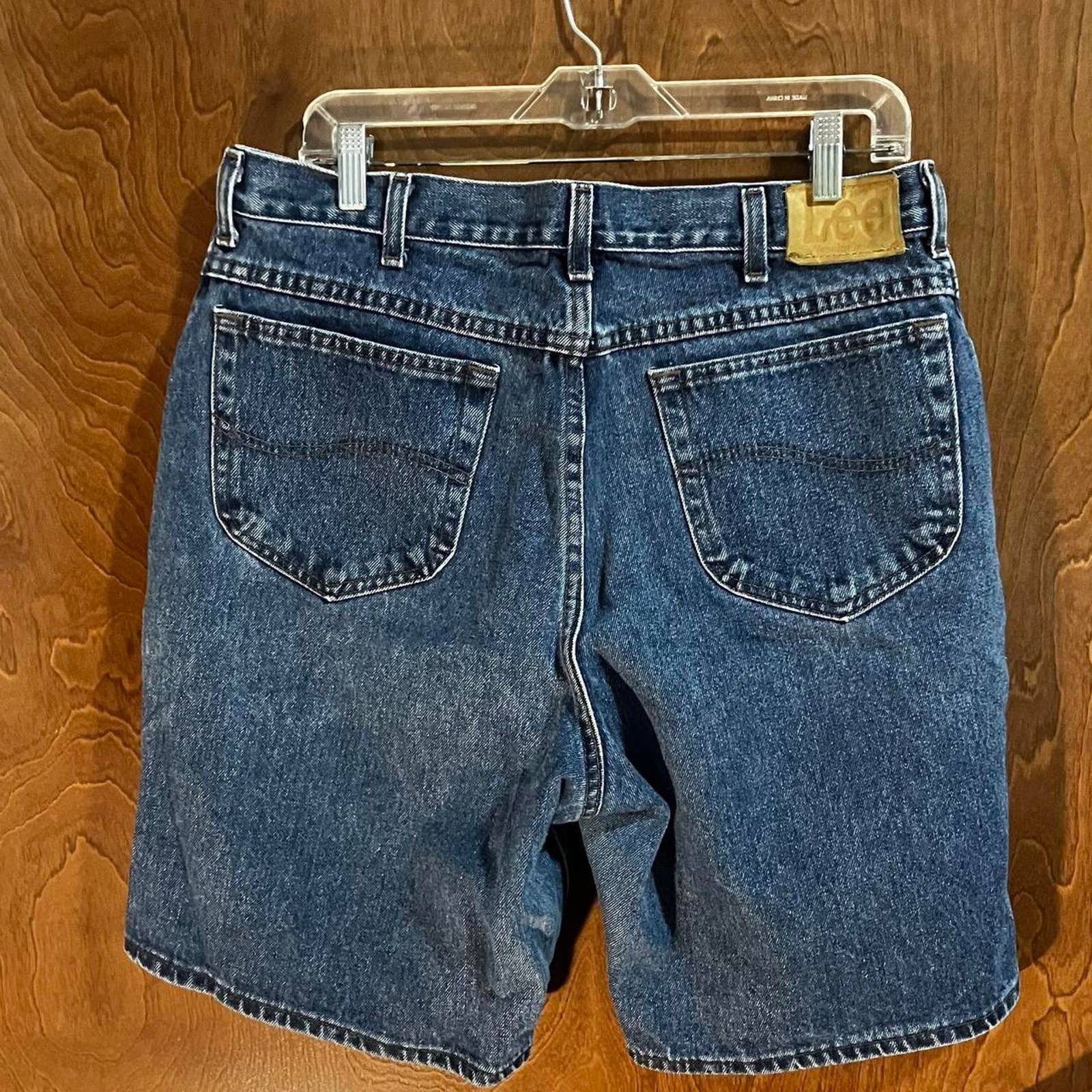 Lee Vintage 90s Made in USA Lee’s Denim Jorts Jean Shorts. | Grailed