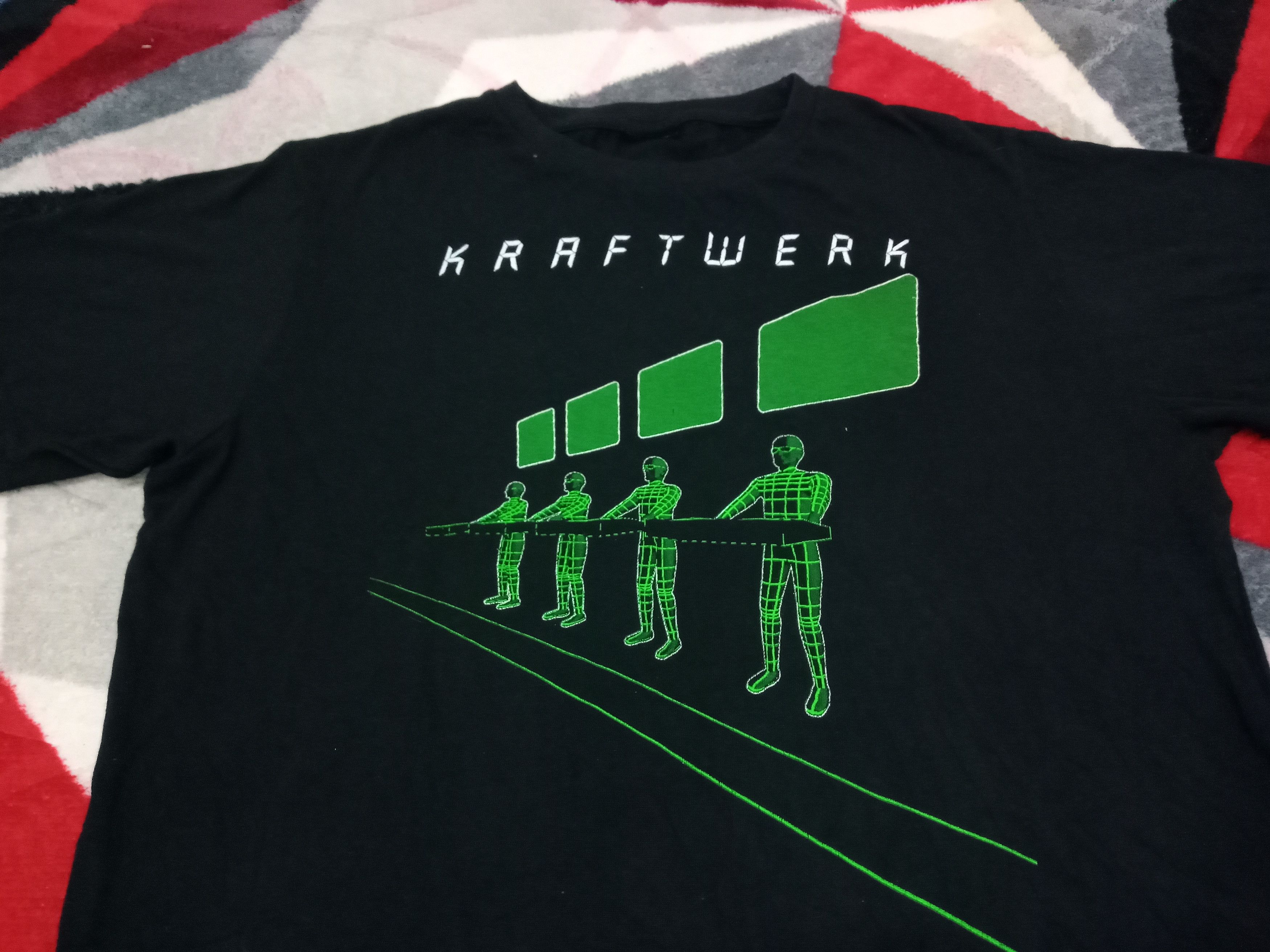 Band Tees × Vintage Kraftwerk band music concert t shirt | Grailed