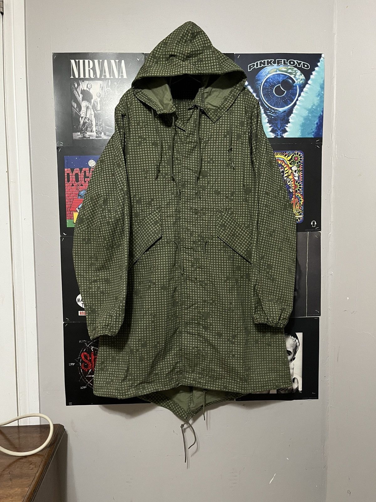 Vintage Vintage Y2K GI Desert Night Parka / trench coat / suit | Grailed