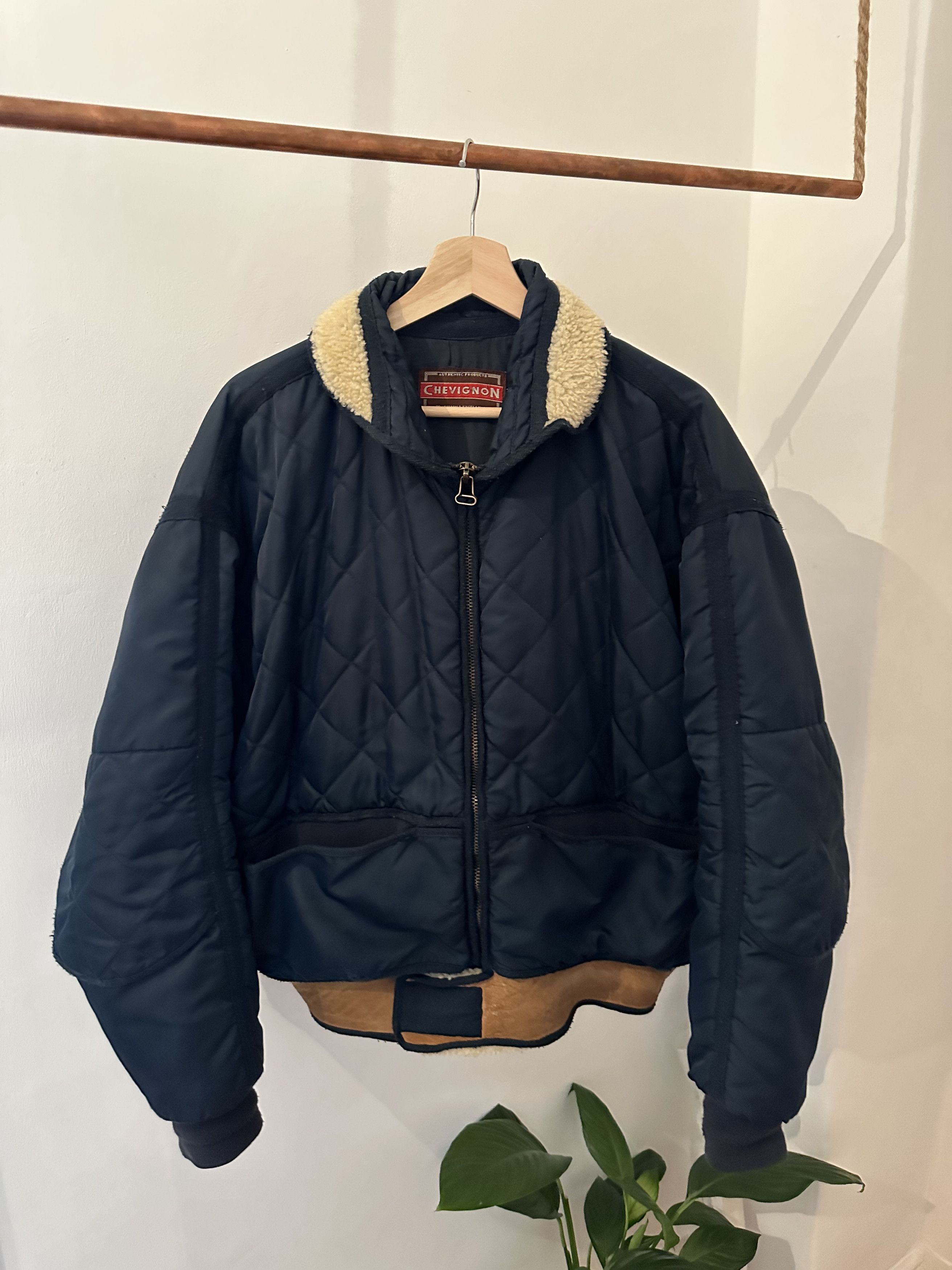 Chevignon Chevignon fur bomber jacket | Grailed